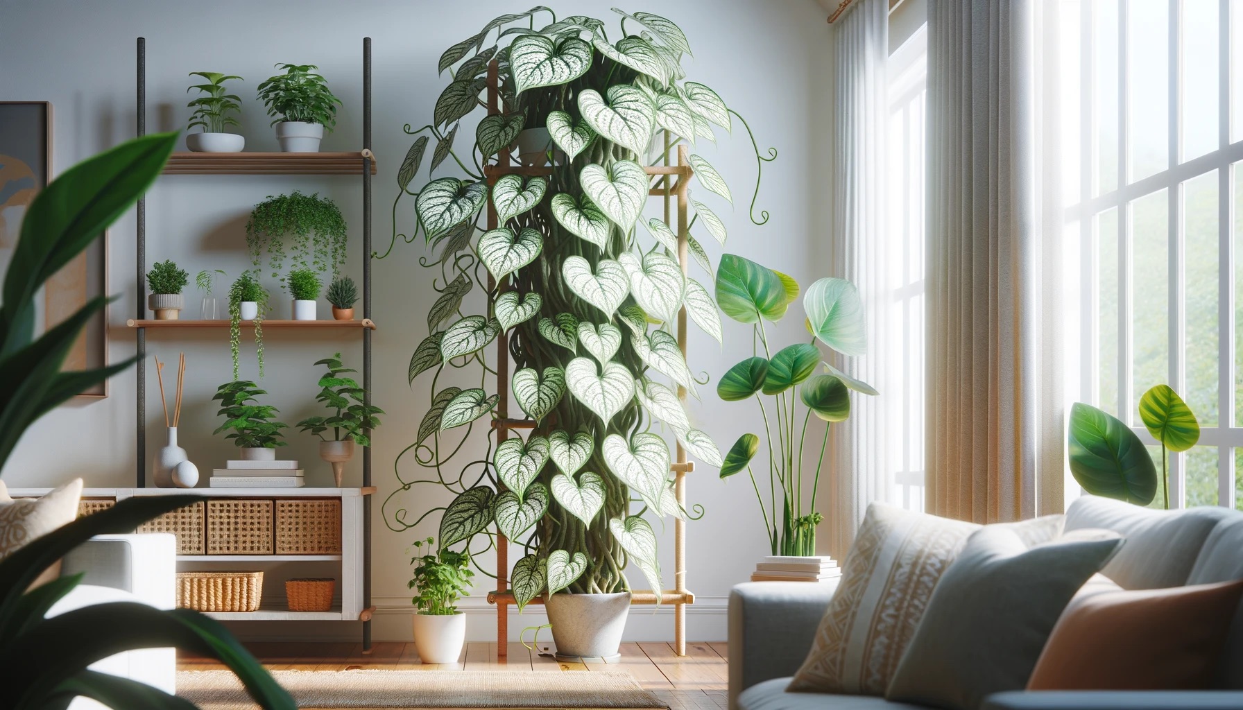 Singonio (Syngonium podophyllum): Guía Completa de Cultivo y Cuidados 🌿