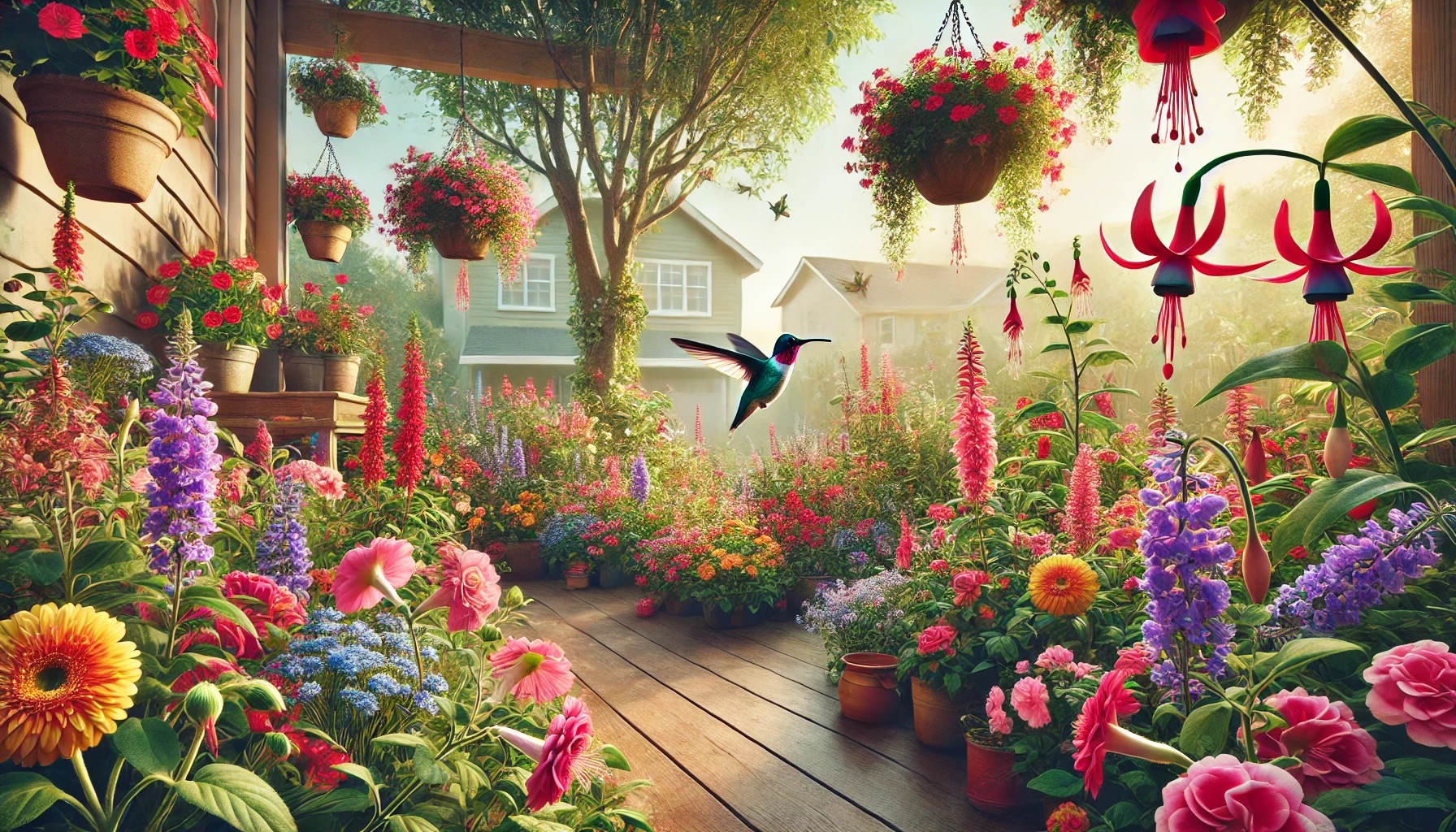 ¡Convierte tu Jardín en un Paraíso para los Colibríes!